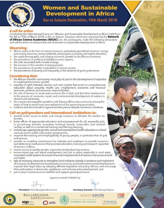 War and Sustainable Development in Africa - NASAC